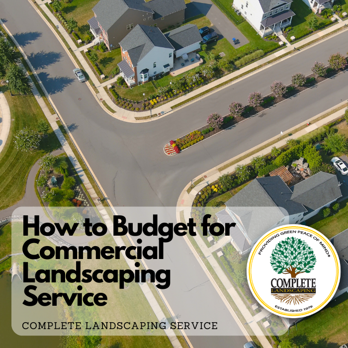 Landscape Maintenance Budgeting Complete Landscape Service